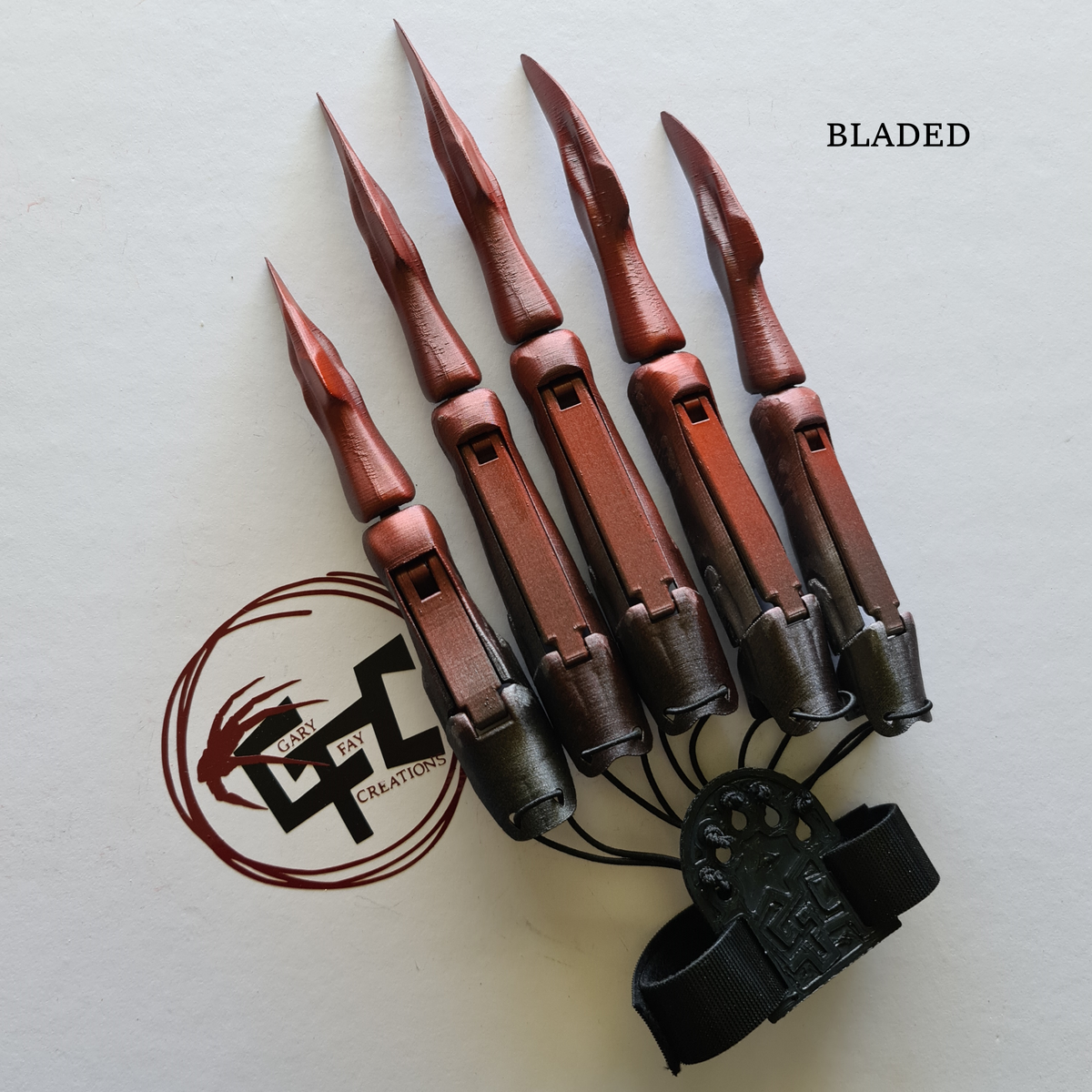 Articulated fingers with detachable tips - Single hand – Gary Fay Creations