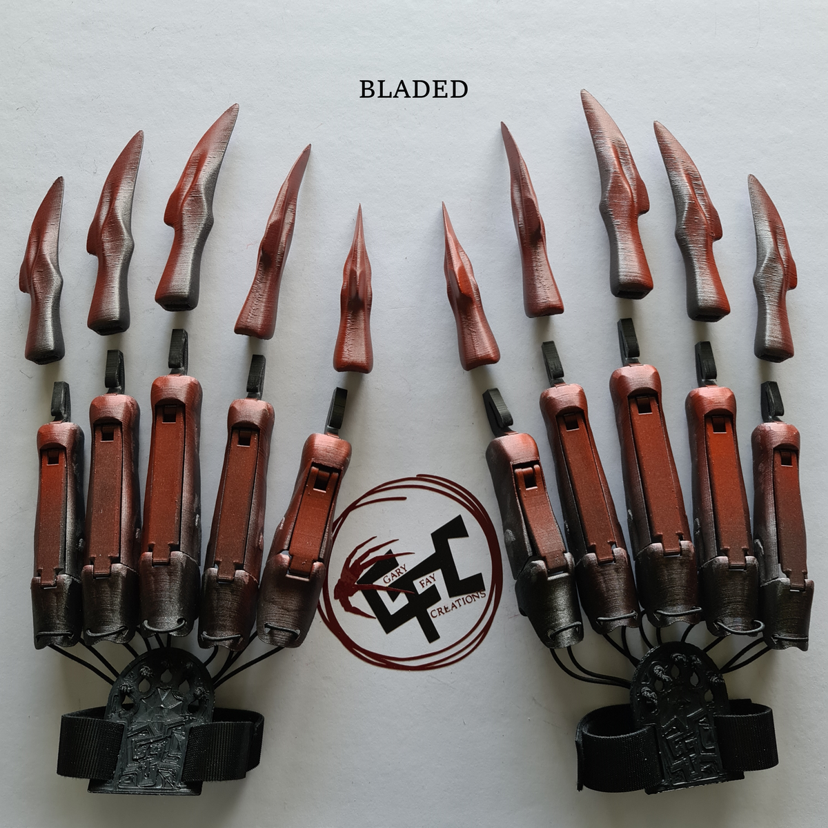 Articulated fingers with detachable tips - Full Set – Gary Fay Creations